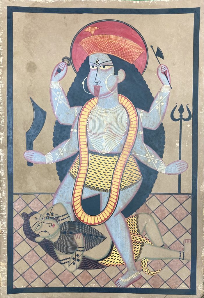 Kalika-II Bengal Pattachitra - kalkattevaali.in