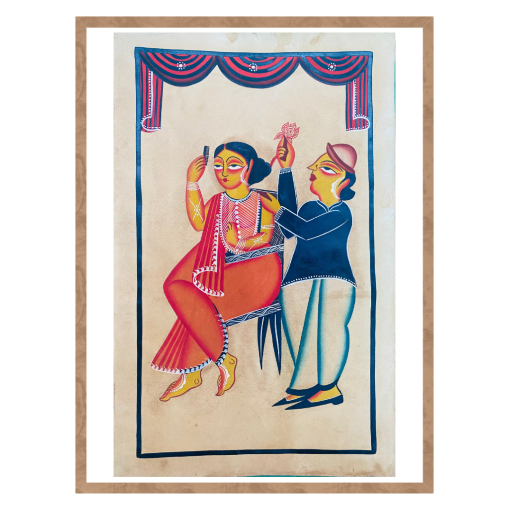Beloved- II- Original-Bengal Pattachitra - kalkattevaali.in